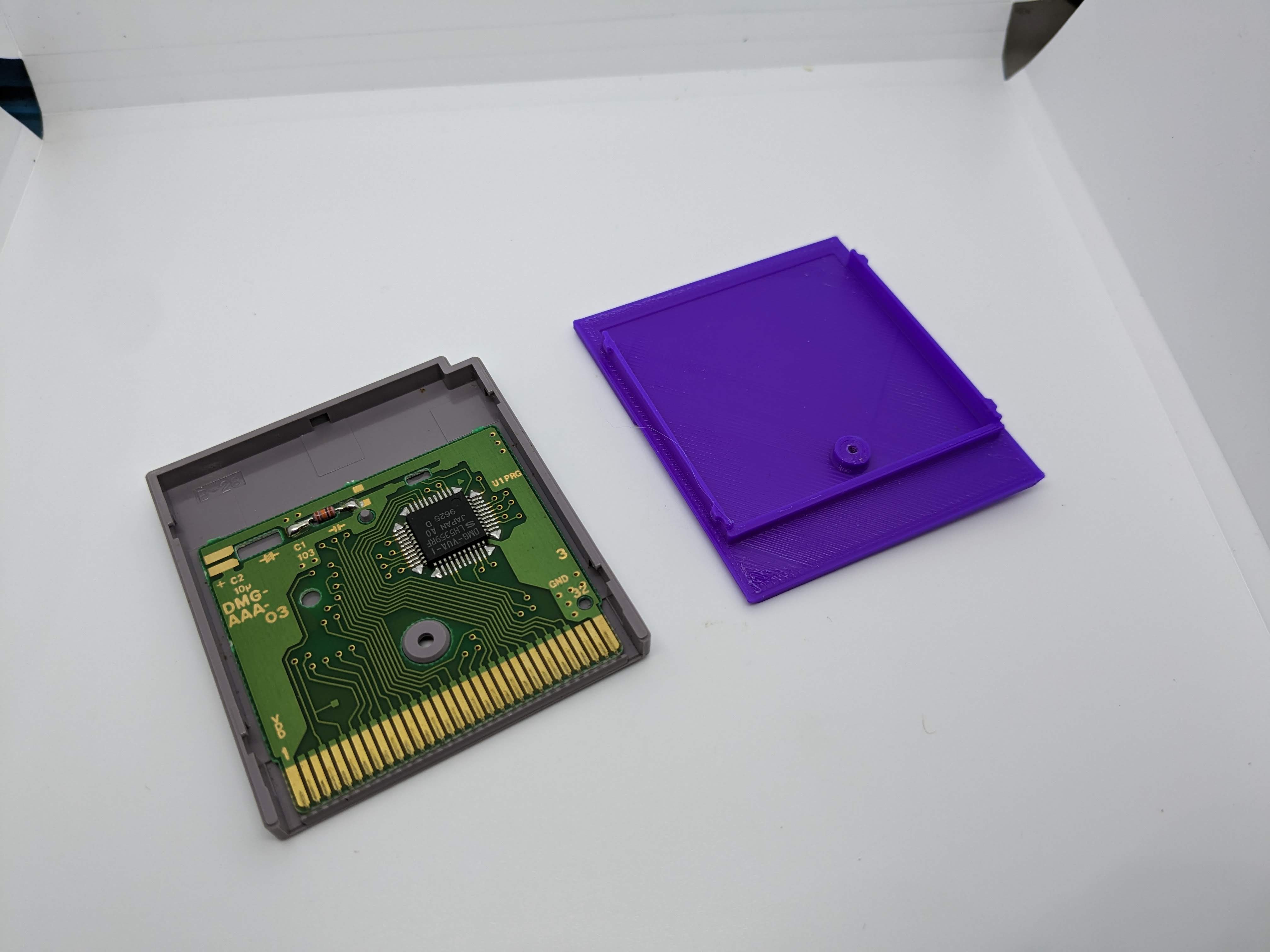 Gameboy full sticker cart by facelesstech | Download free STL model ...