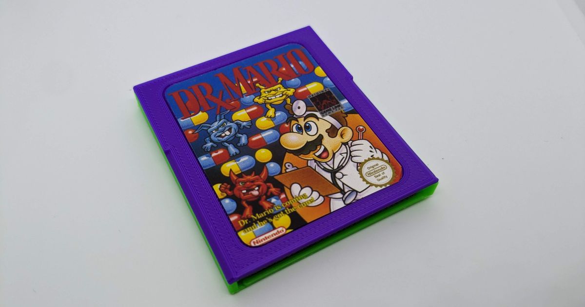 Gameboy full sticker cart by facelesstech | Download free STL model ...