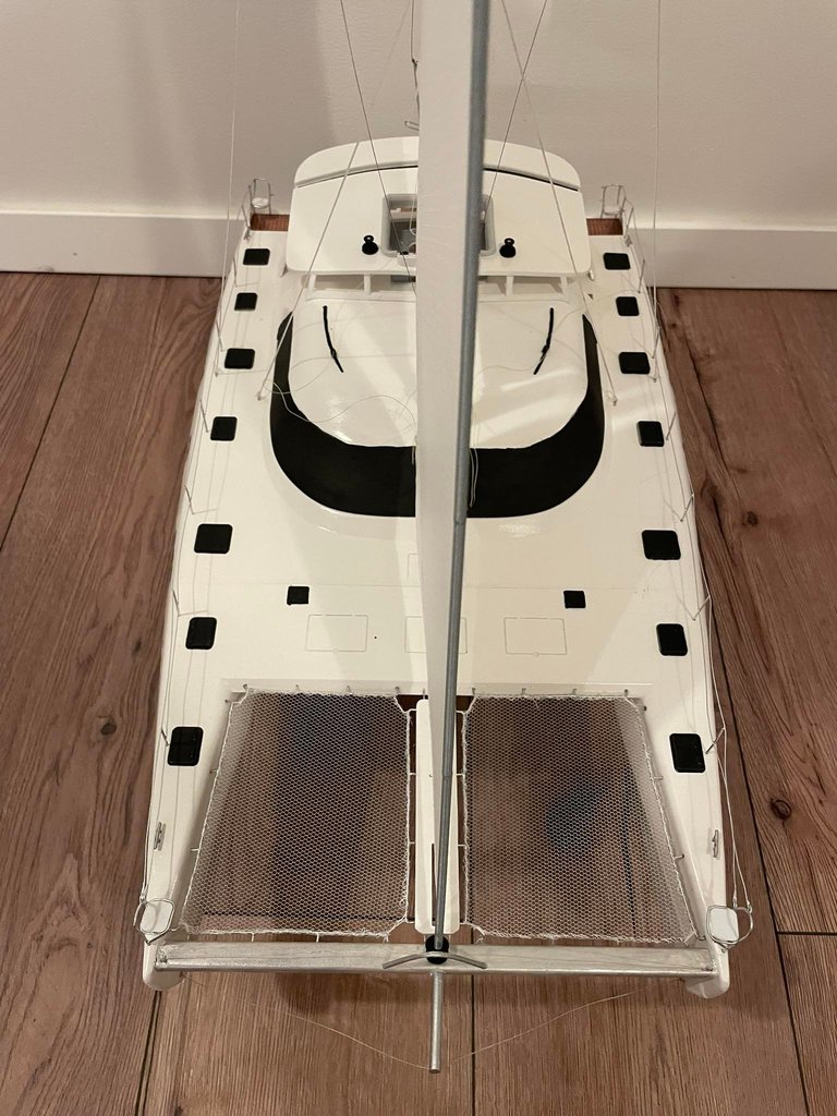 (non) Rc Sailing Catamaran model Wave 58 "Sta Ana" by MalinaPl ...