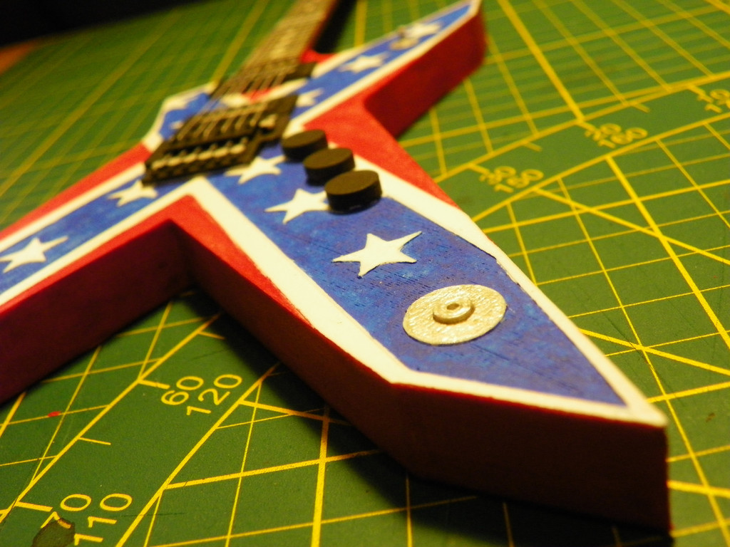 Dean Rebel mini guitar model by MalinaPl | Download free STL model ...