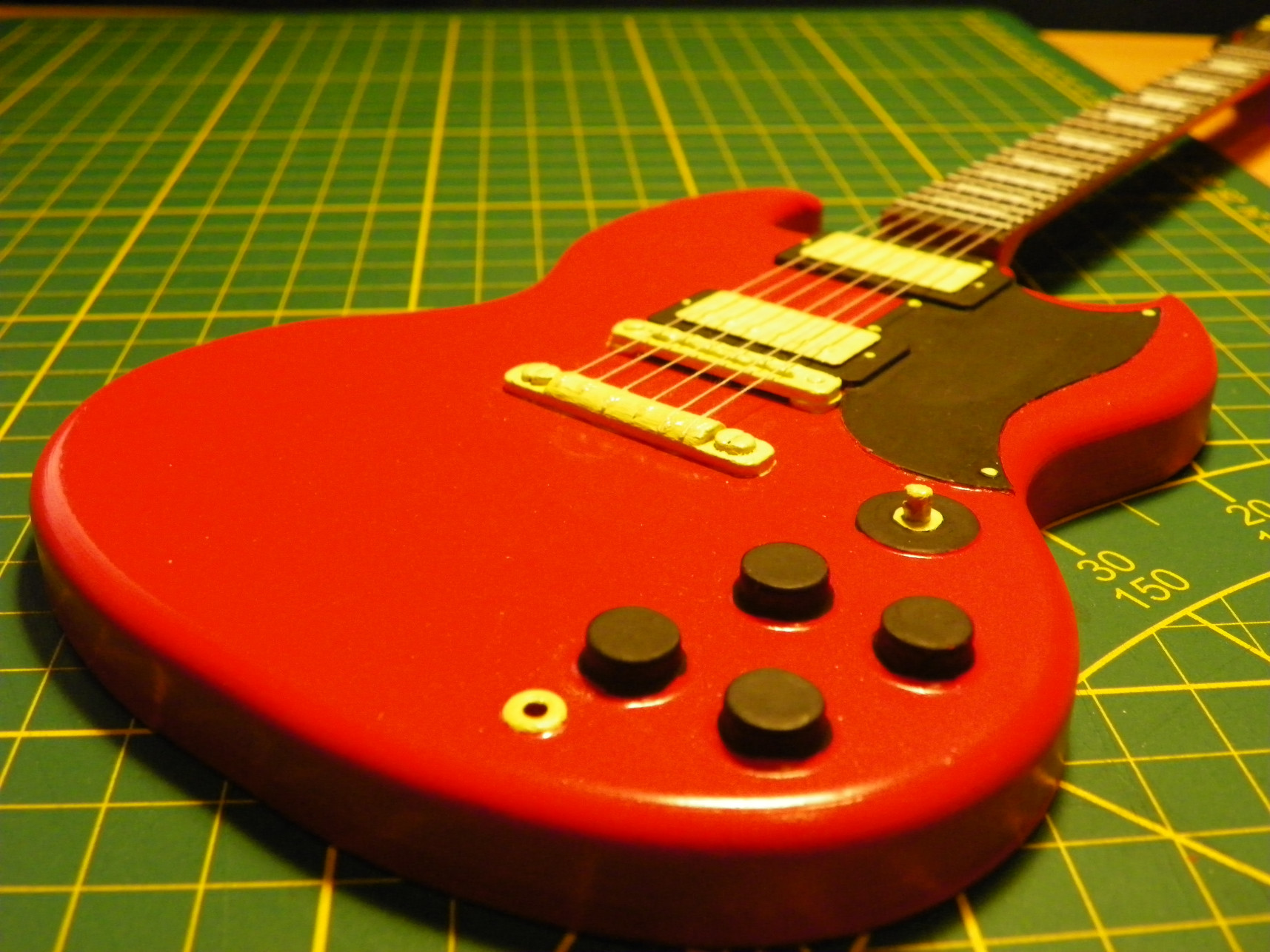 Gibson SG mini Guitar Model by MalinaPl | Download free STL model ...