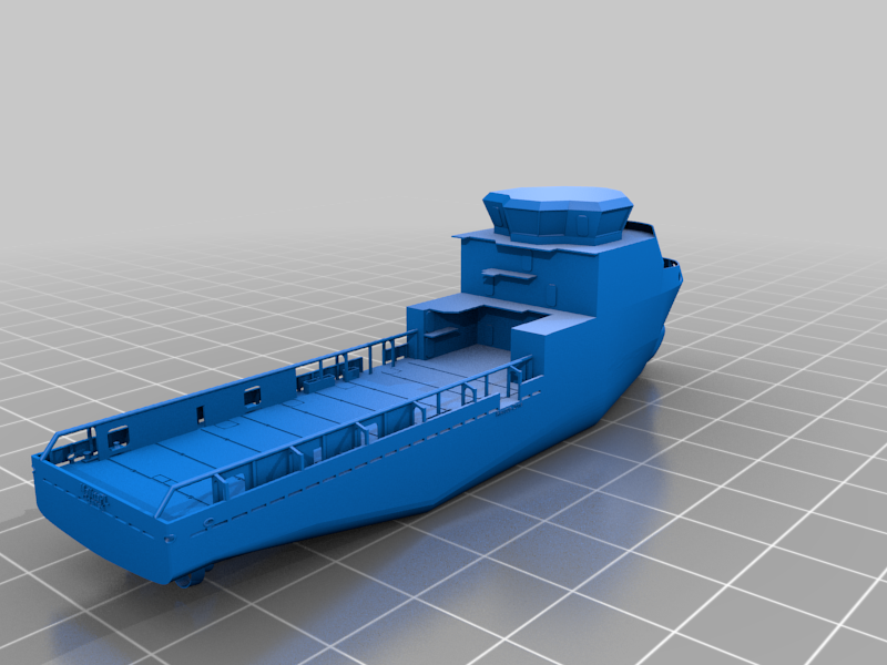 PSV Ship Offshore Vessel model 1:100 by MalinaPl | Download free STL ...