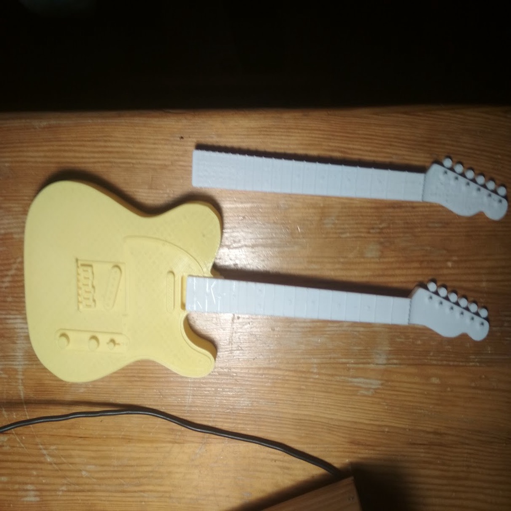 Fender Telecaster guitar model by MalinaPl | Download free STL model ...