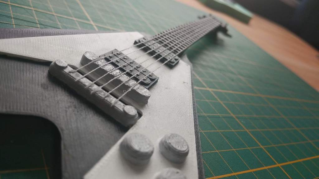 Gibson Flying V mini guitar model by MalinaPl | Download free STL model ...