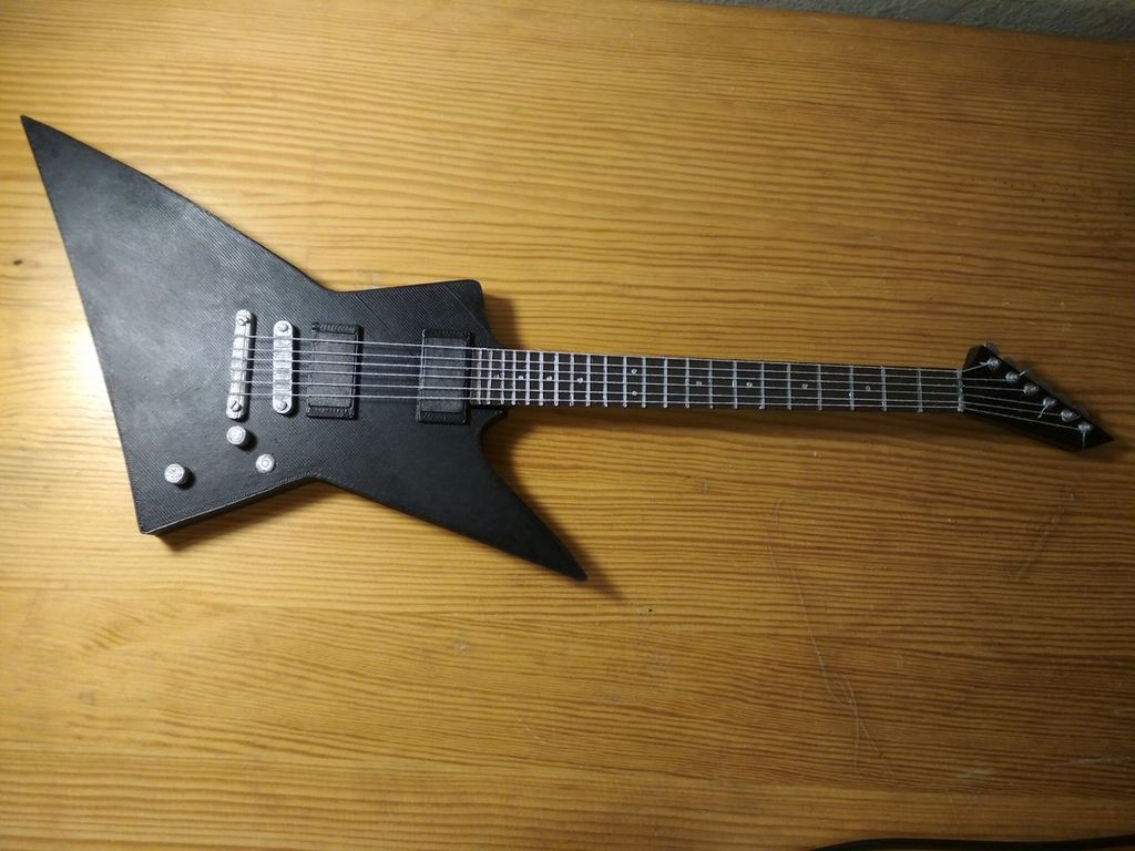 ESP explorer electric guitar model by MalinaPl | Download free STL ...