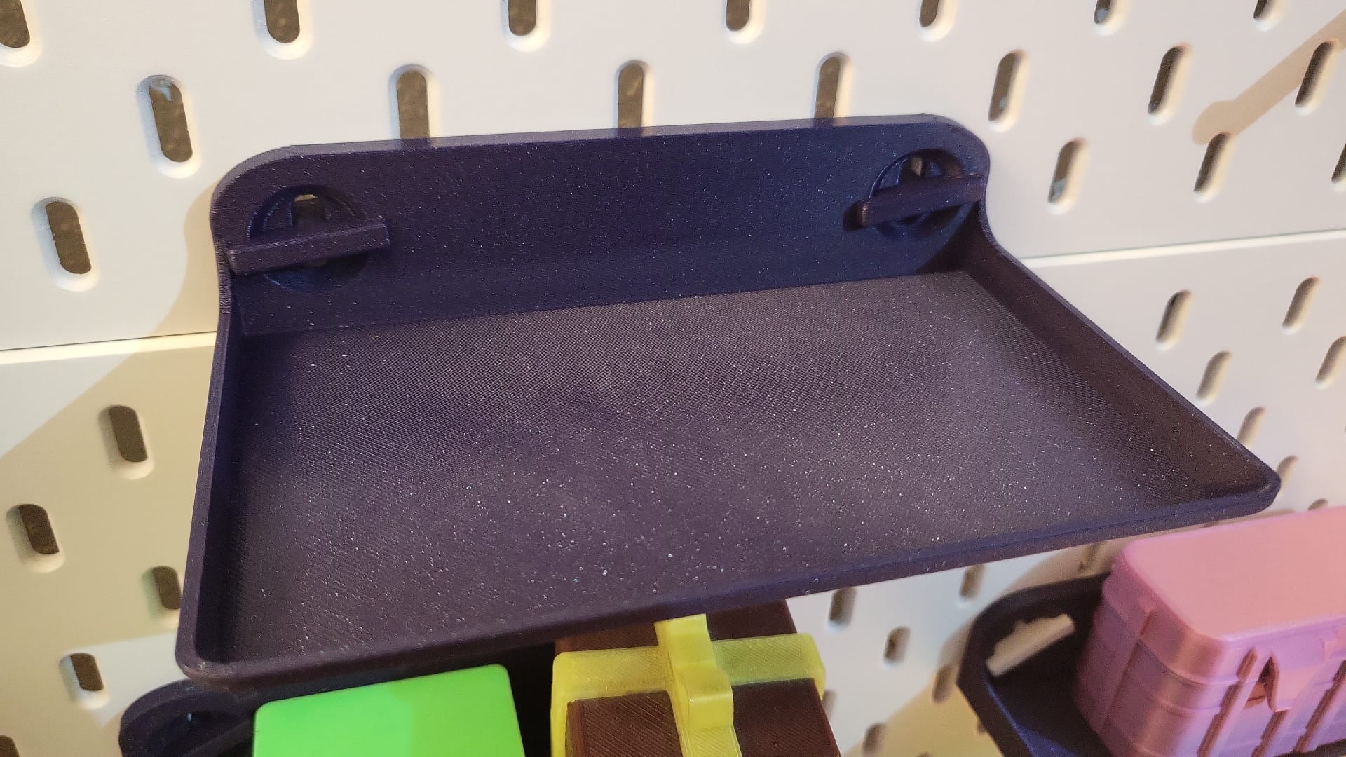 IKEA SKADIS - Small tray utilizing T-clip system by Dieti | Download free STL model | Printables.com