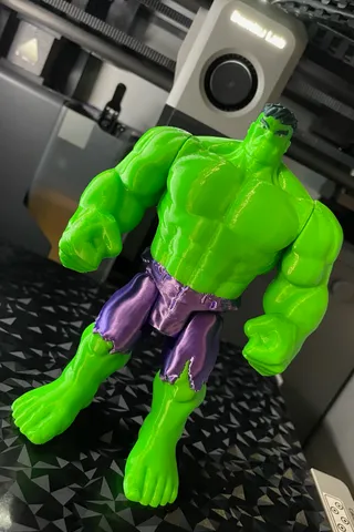 Hulk Articulated Assembly by Joseph Newton | Download free STL model ...