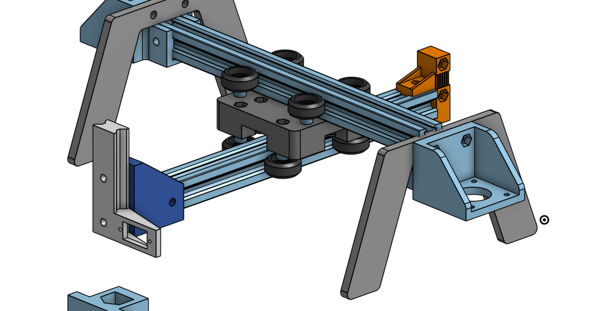 Modular CNC Pen Plotter Drawing Machine THING by exu | Download free ...