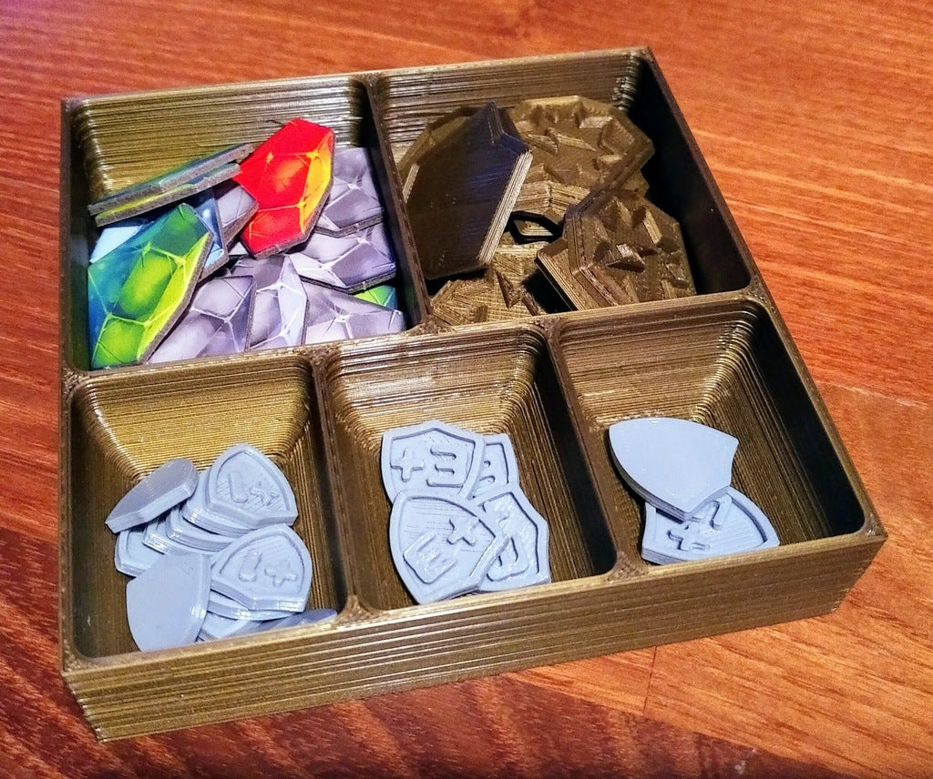 Keyforge Deck and Token Box von Fabmaszter | Kostenloses STL-Modell ...