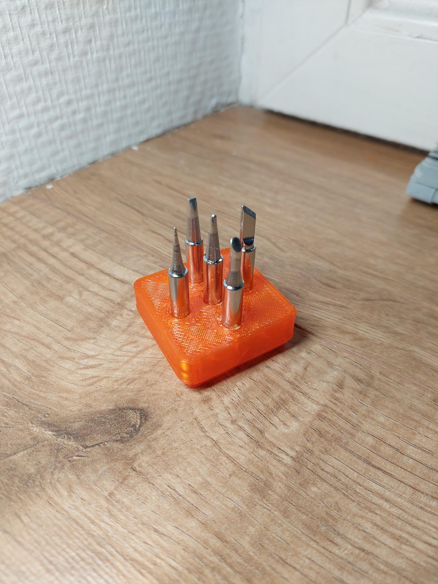#gridfinity soldering tips holder by SuperNitram | Download free STL ...