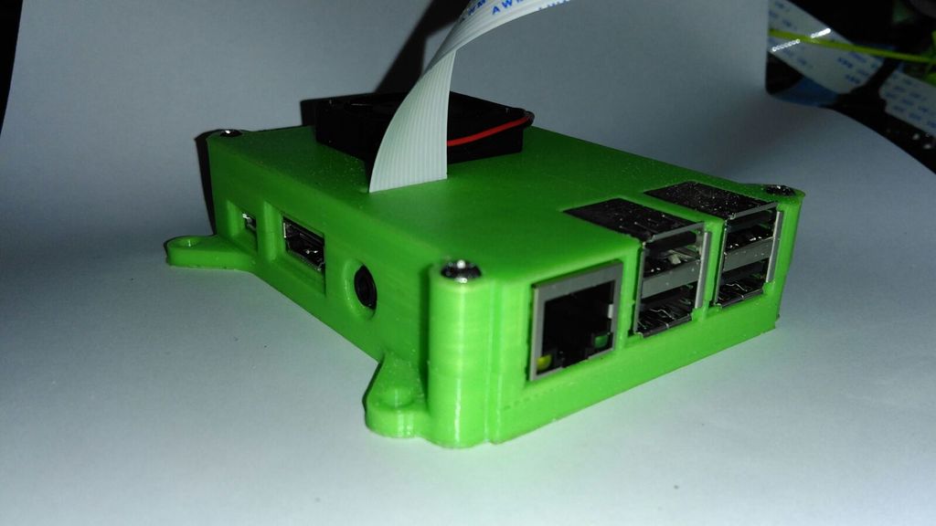 Raspberry Pi 3 Case By Jordanhogetoorn Download Free Stl Model 