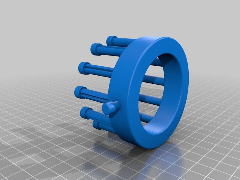 Knitting loom 6cm Diameter, 12 Pins by JordanHogetoorn | Download free ...