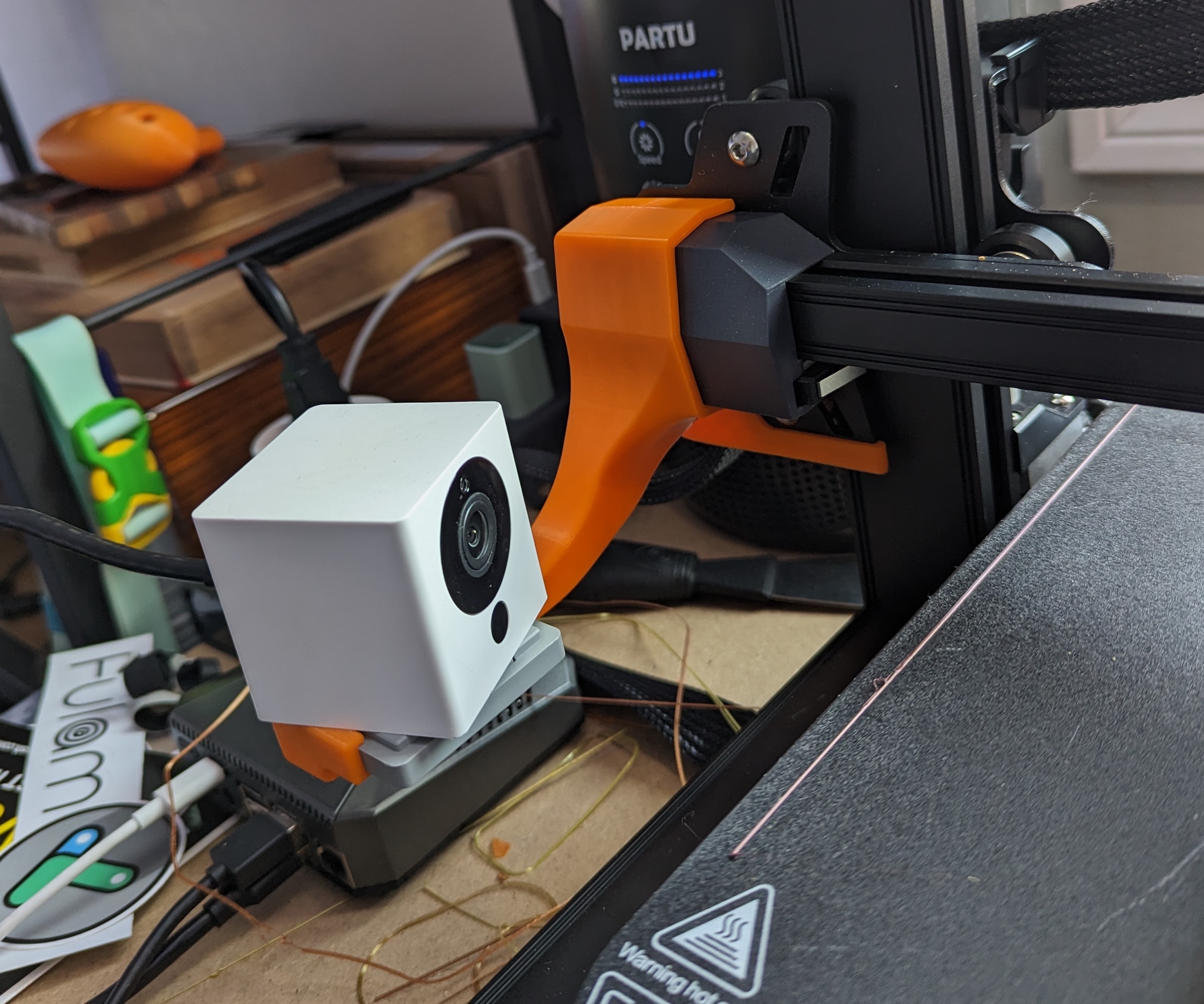 Ender 3 S1 Wyze Cam V2 Mount by BakedBean3D | Download free STL model ...