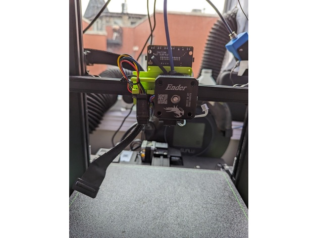 Ender 3 S1 Backplate with Improved CR Touch Position and Accelerometer ...