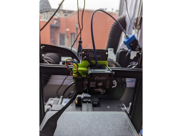 Ender 3 S1 Backplate with Improved CR Touch Position and Accelerometer ...
