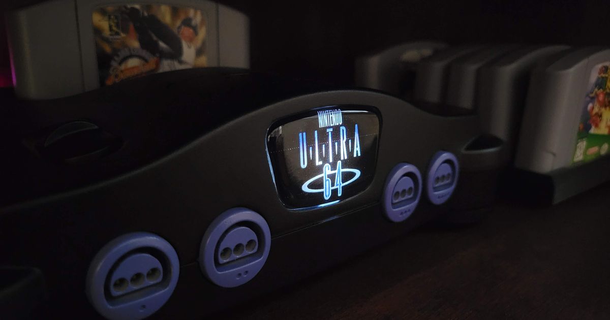N64 Faceplate Diffuser by huczekdesign | Download free STL model ...