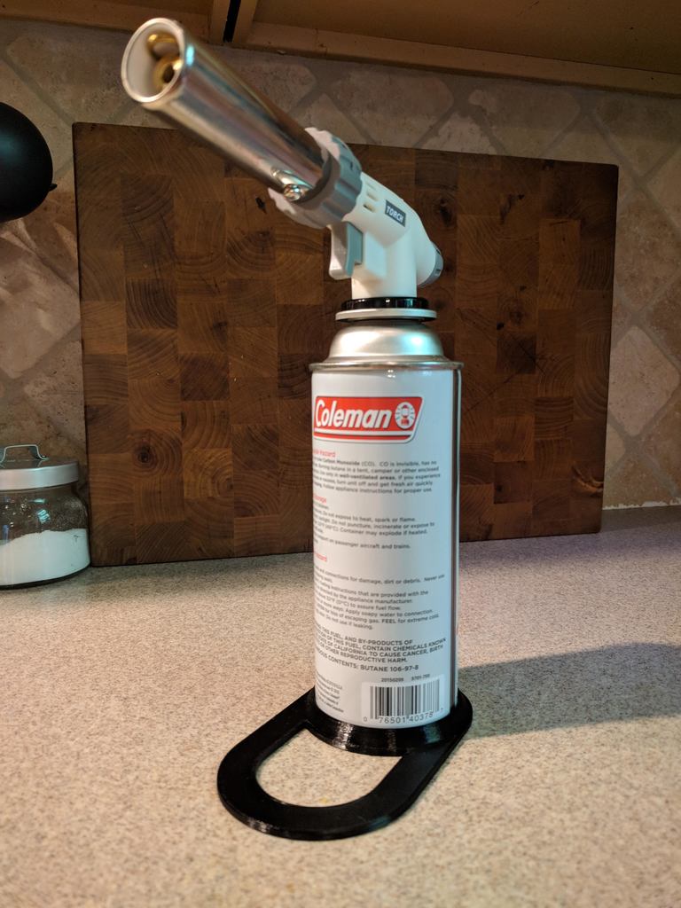 Butane Torch Base by lowside | Download free STL model | Printables.com