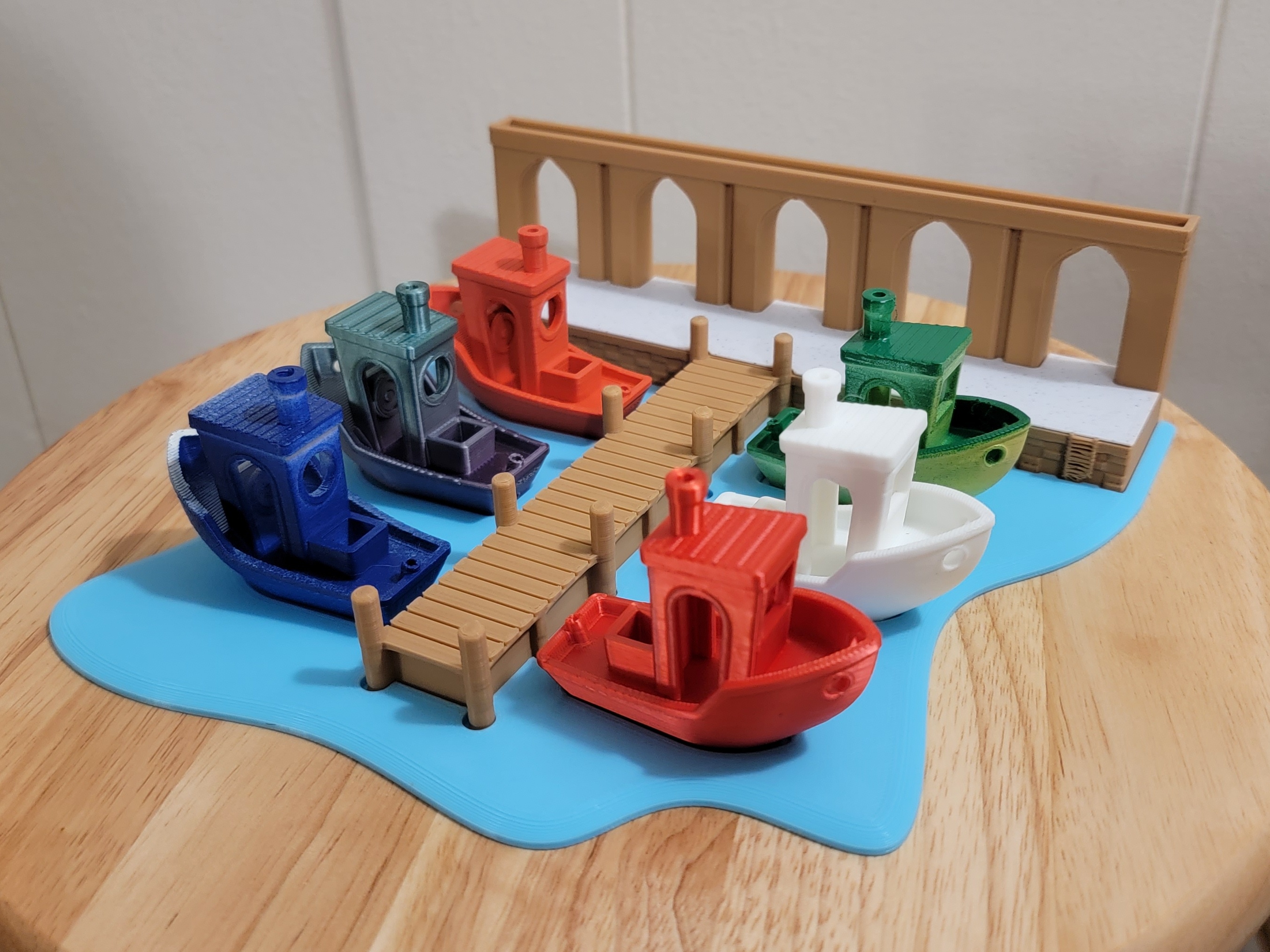 Benchy's Boat Dock by TotallyRidiculous | Download free STL model ...