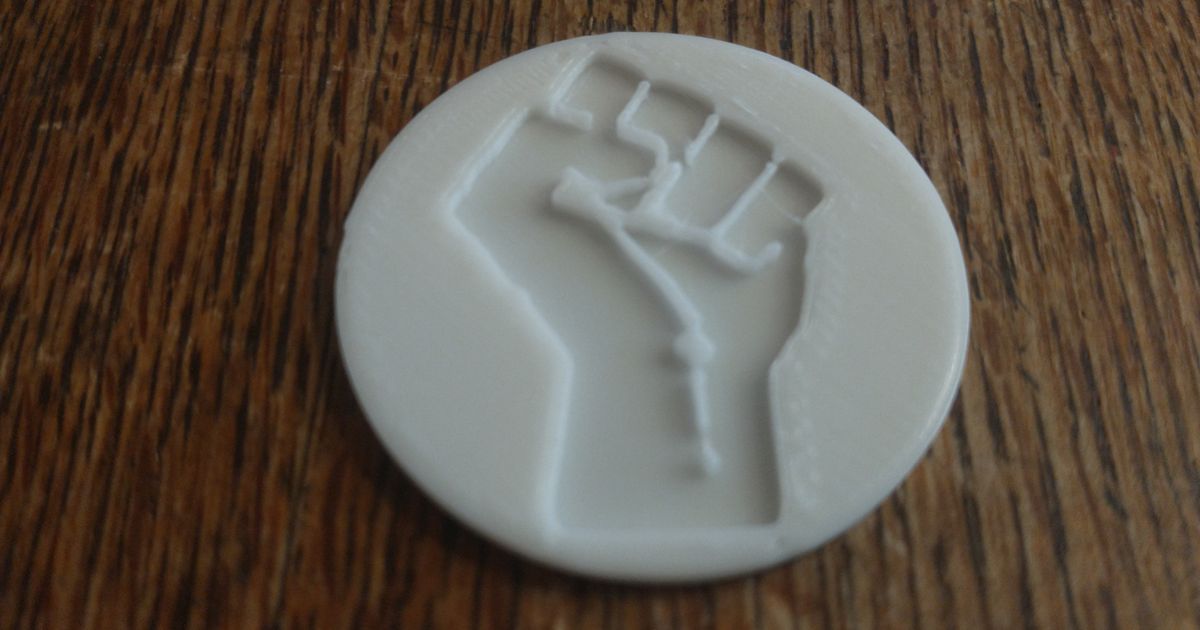 Fist Coin by Books | Download free STL model | Printables.com