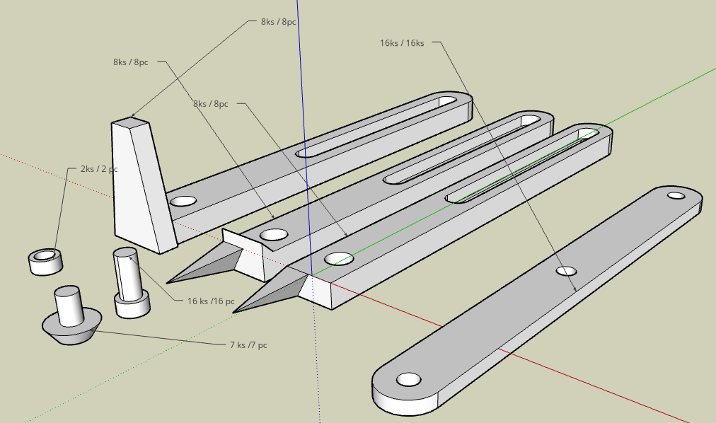 measuring template 3 variants - rozměřovací šablona by Luděk | Download ...