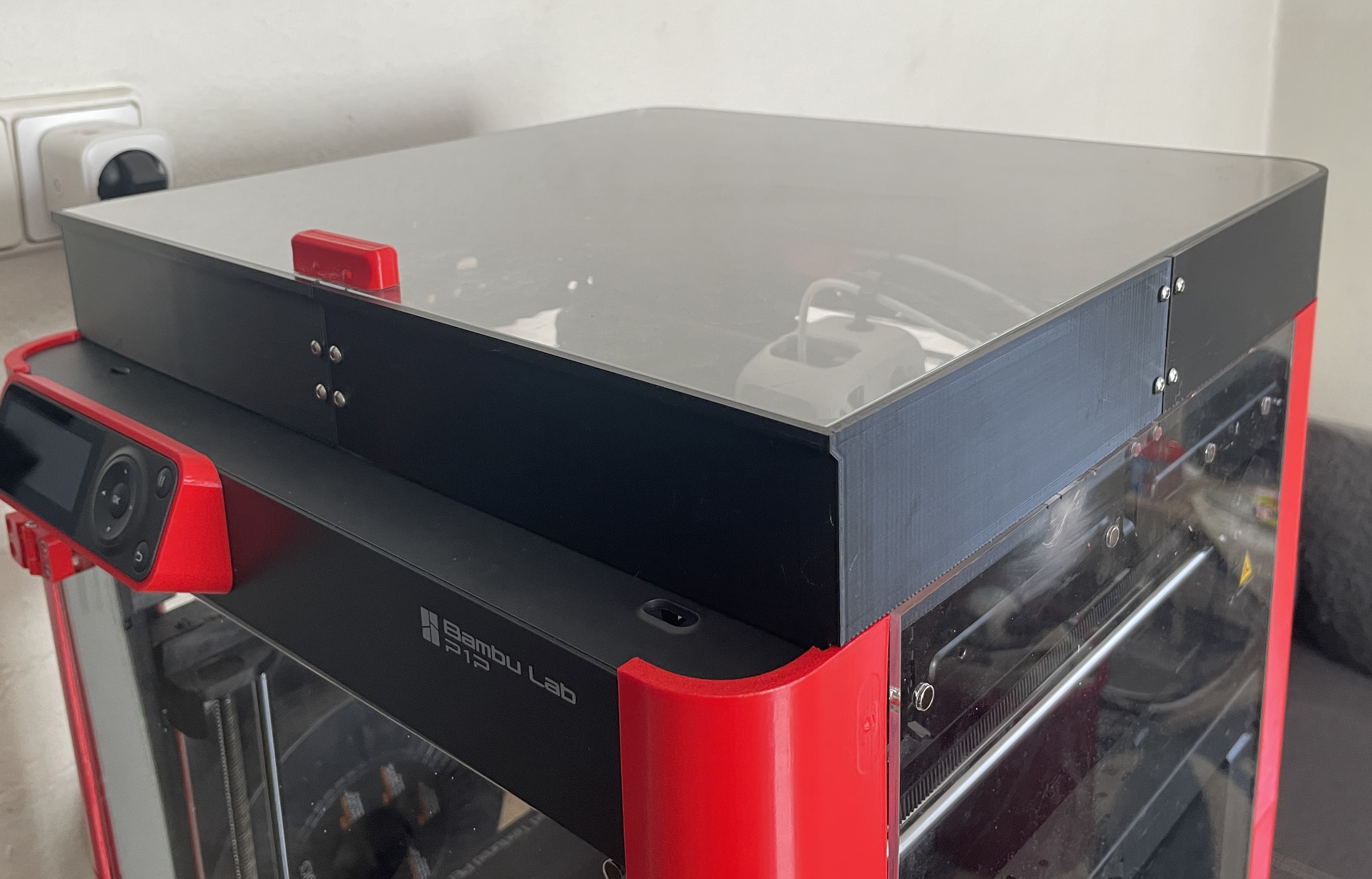 Bambu Labs P1P High Top for Vision Case by Krail3D | Download free STL ...