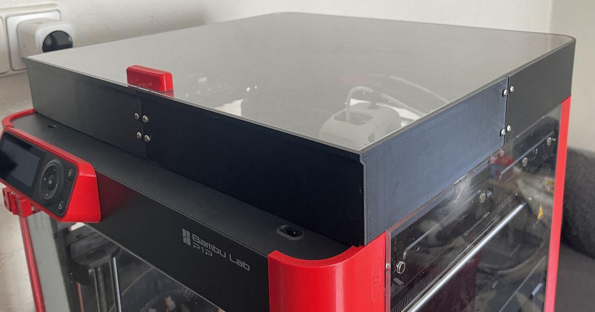 Bambu Labs P1P High Top for Vision Case by Krail3D | Download free STL ...