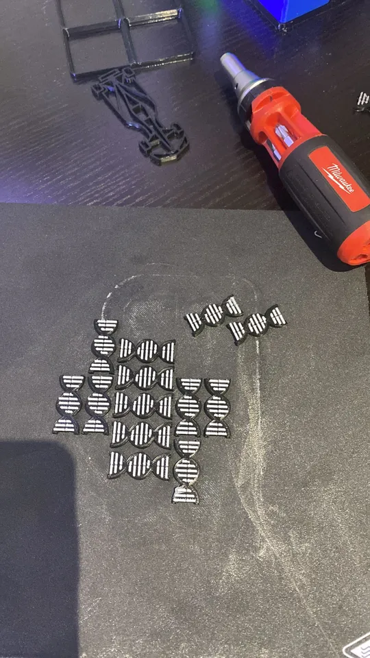 DNA Helix Pin by ChiefFluffy | Download free STL model | Printables.com