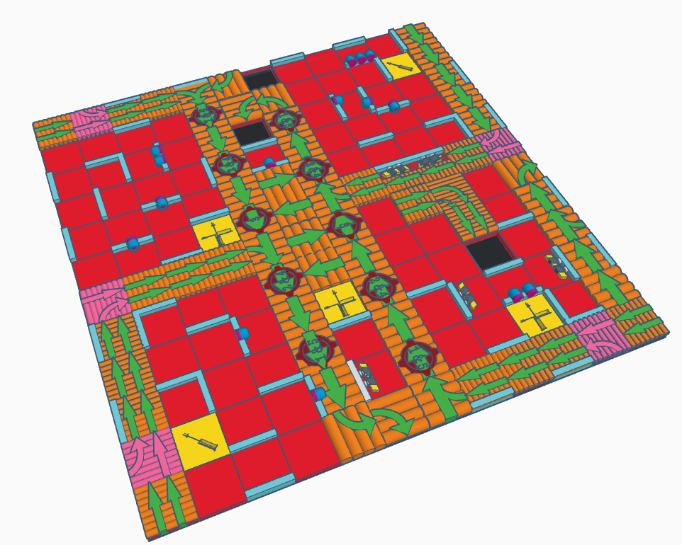 RoboRally Board: Cannery Row by SoCalSteve | Download free STL model ...