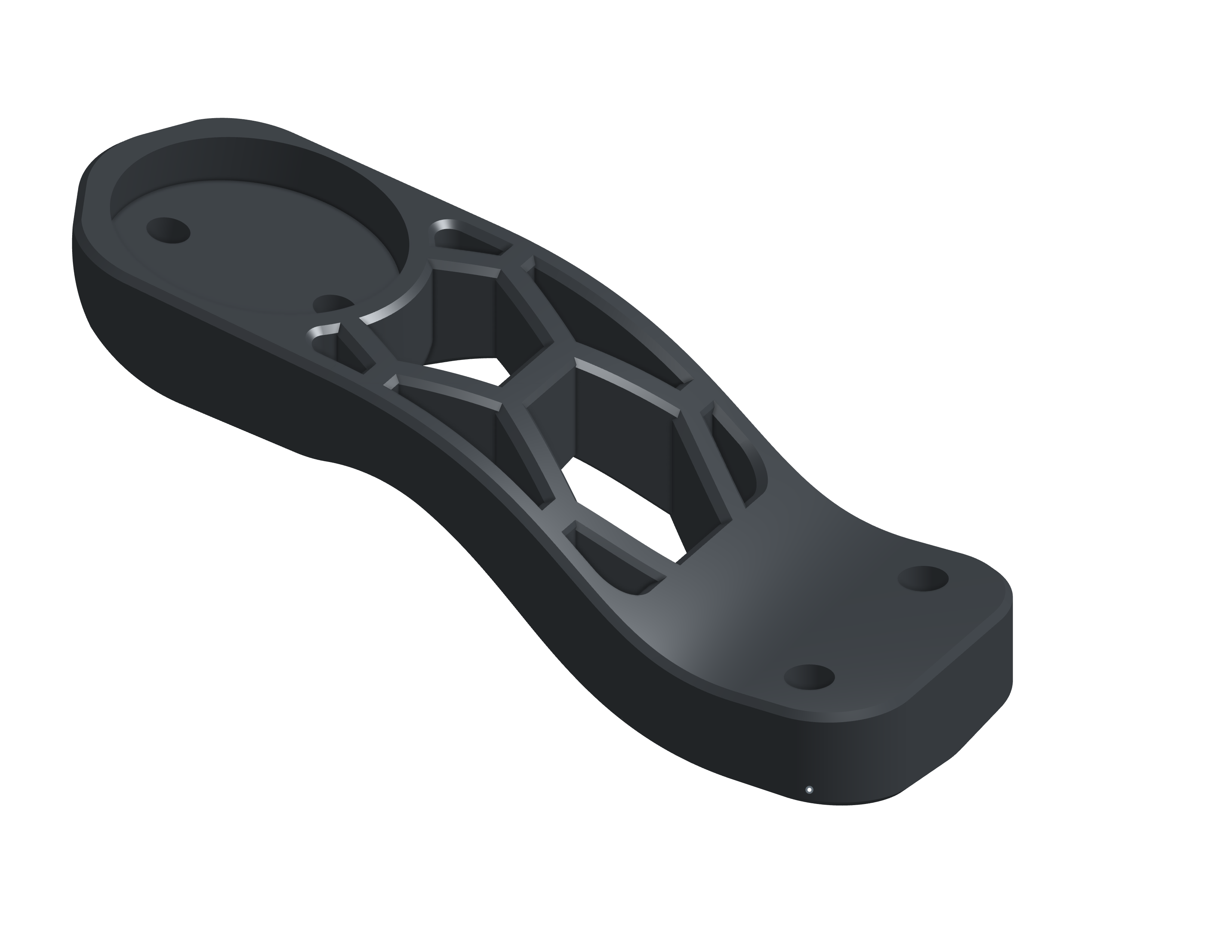 Alanera Garmin Computer Mount by Blackbox | Download free STL model ...