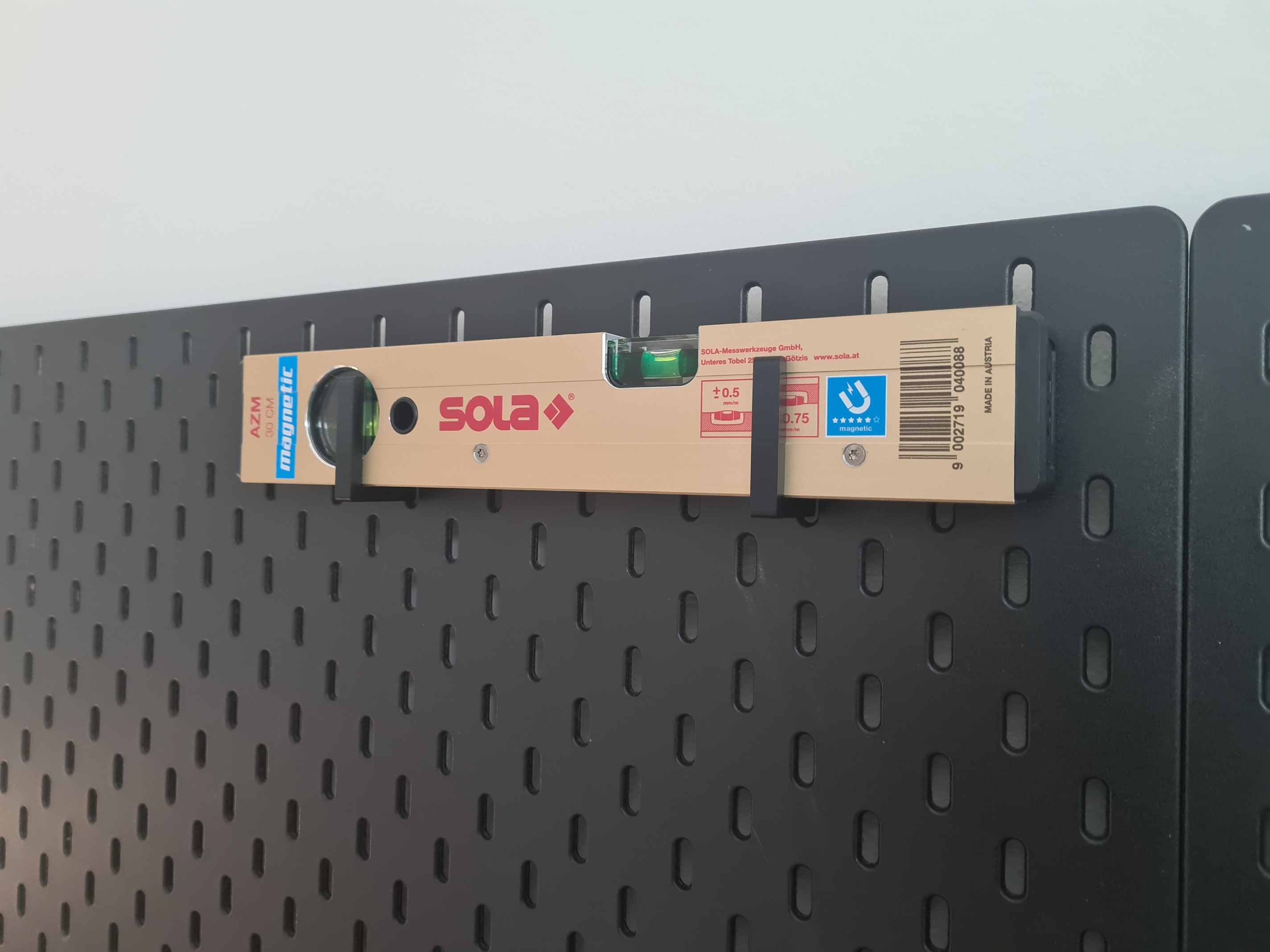 Skadis Spirit Level Hook by JKB | Download free STL model | Printables.com