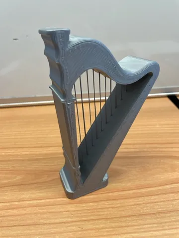 Harp by Lars Zon | Download free STL model | Printables.com