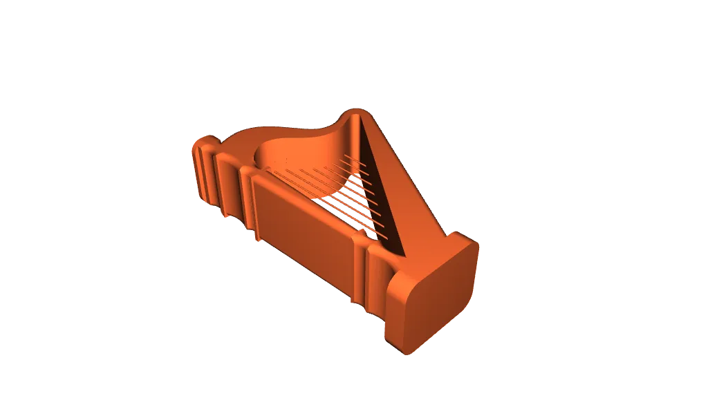 Harp by Lars Zon | Download free STL model | Printables.com