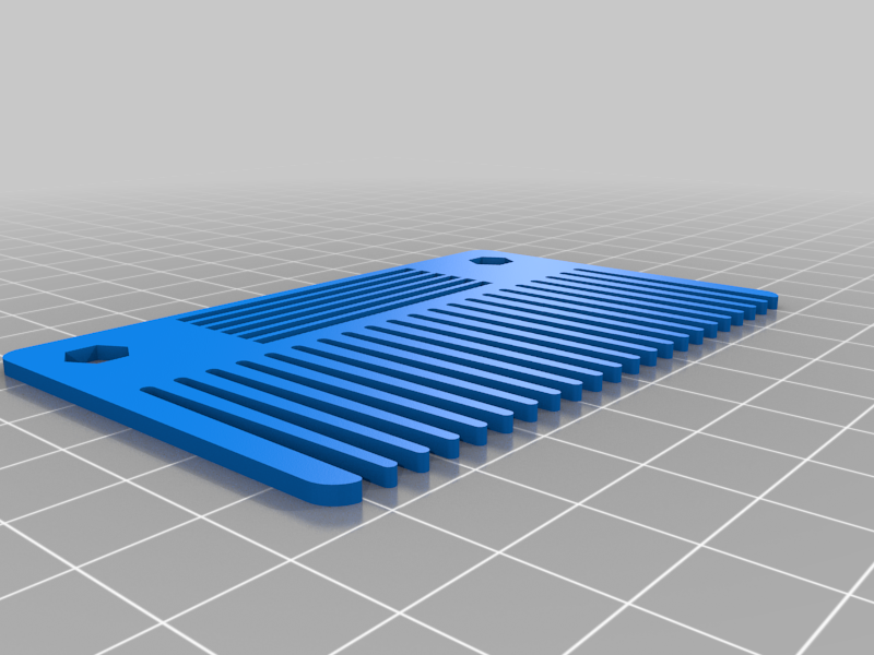 CreditCardComb by Rene Knorr | Download free STL model | Printables.com
