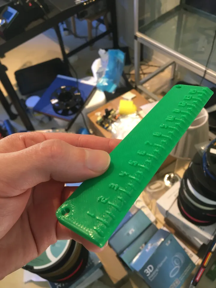 Simple ruler by Jobis | Download free STL model | Printables.com