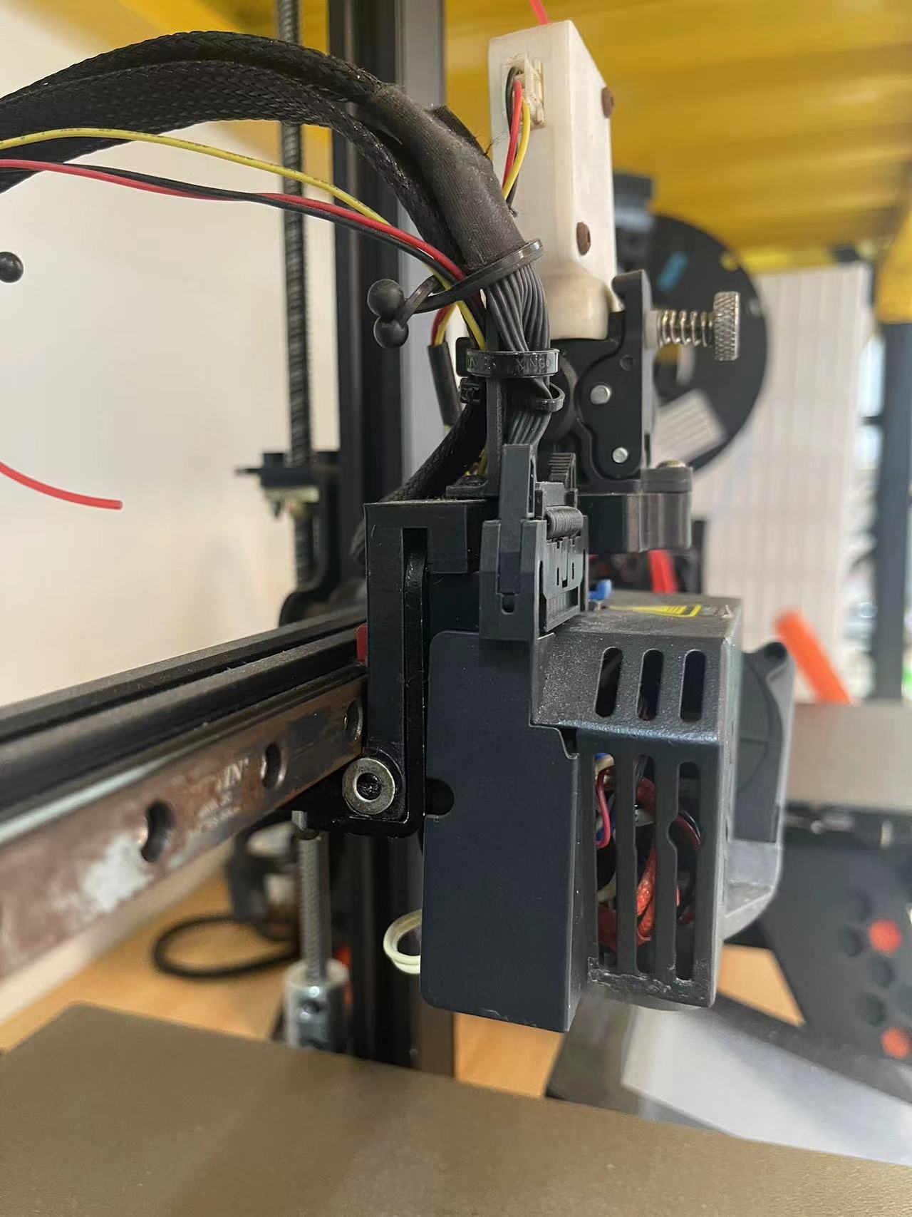 CR-6 Linear RailMGN12H and Orbiter V1.5 direct drive mount by Ollee ...