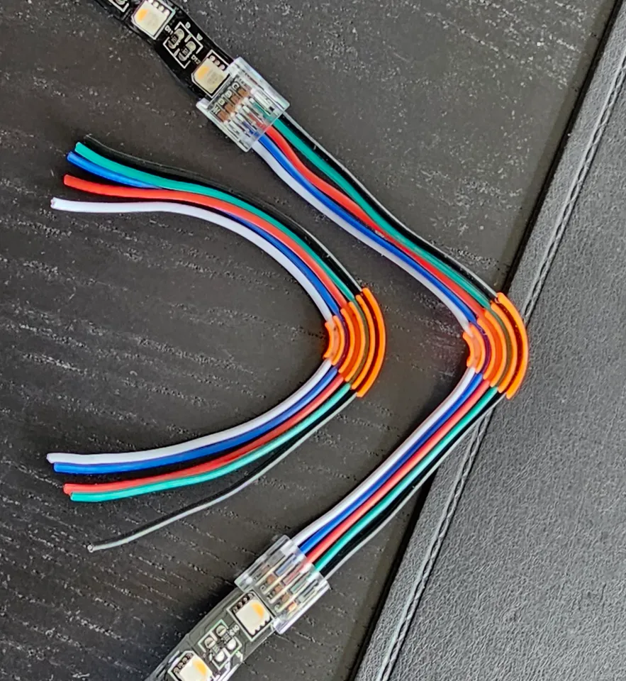 LED strip 90 degrees cable by Joerg B. | Download free STL model ...