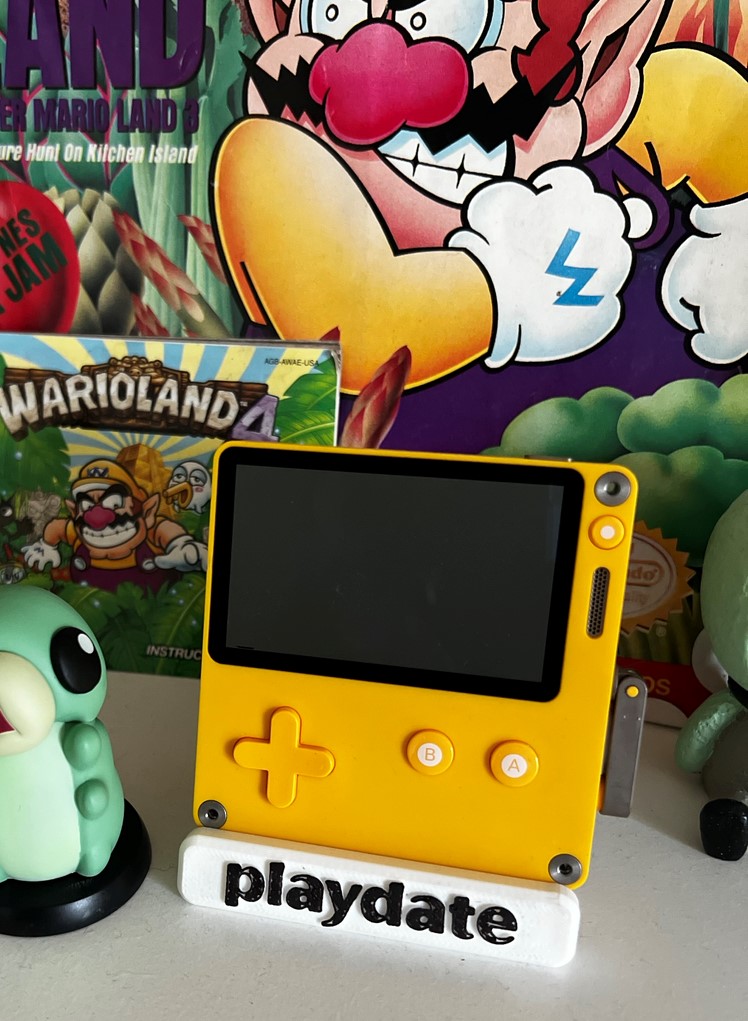 Panic Playdate Desktop Stand by playfellow__ | Download free STL model ...