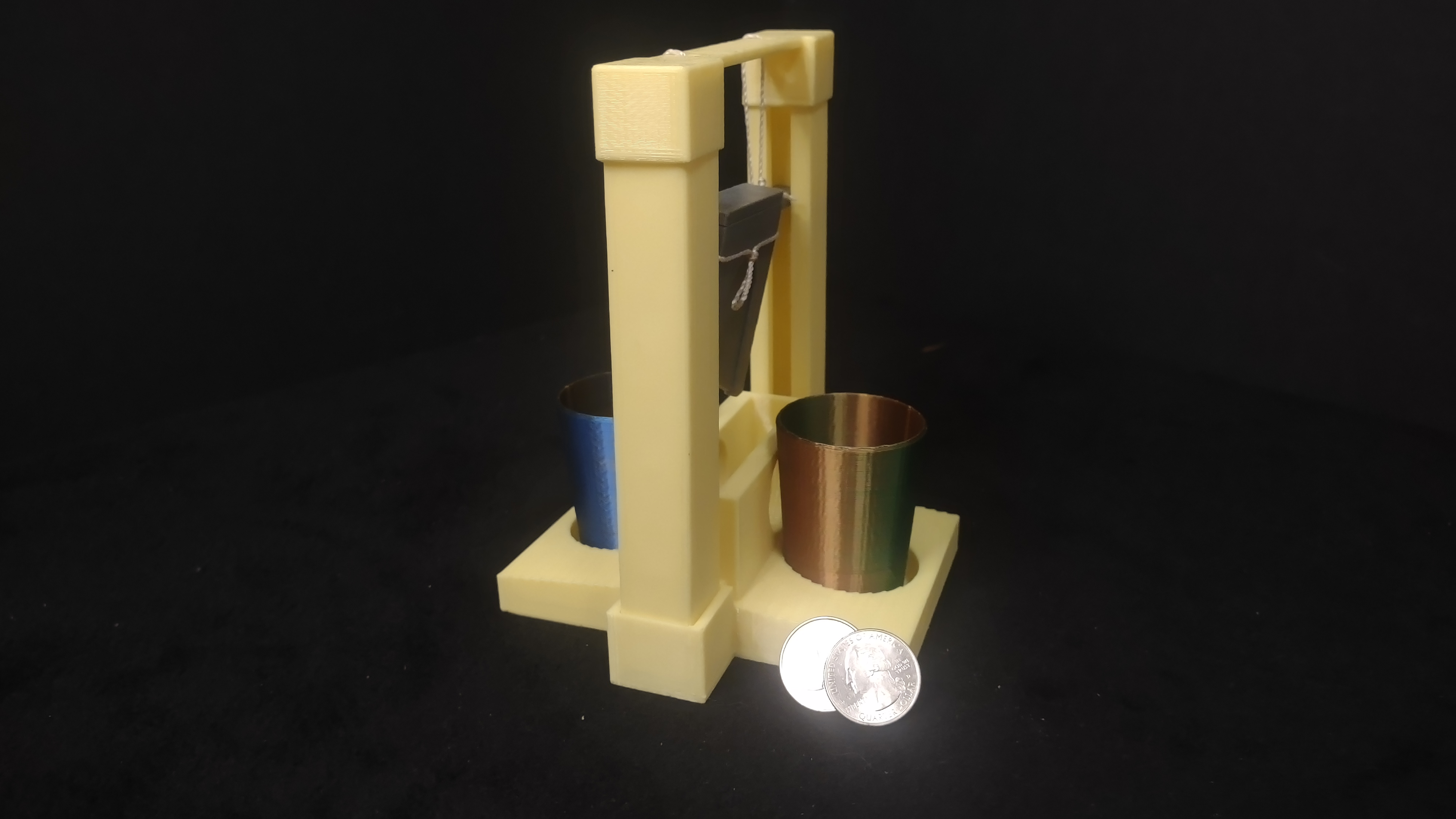 guillotine quarters game by fuzzyg182 | Download free STL model ...