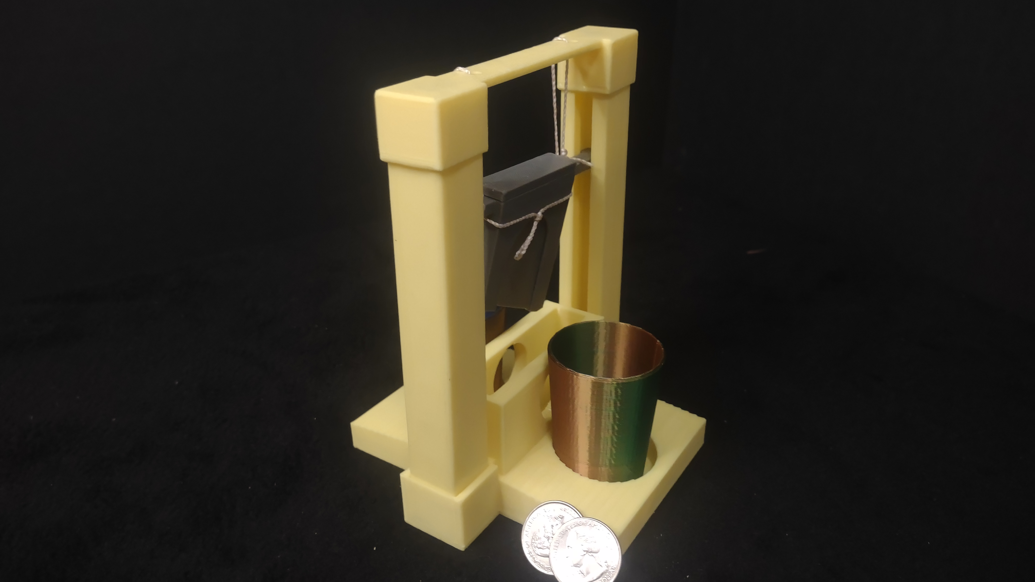 guillotine quarters game by fuzzyg182 | Download free STL model ...