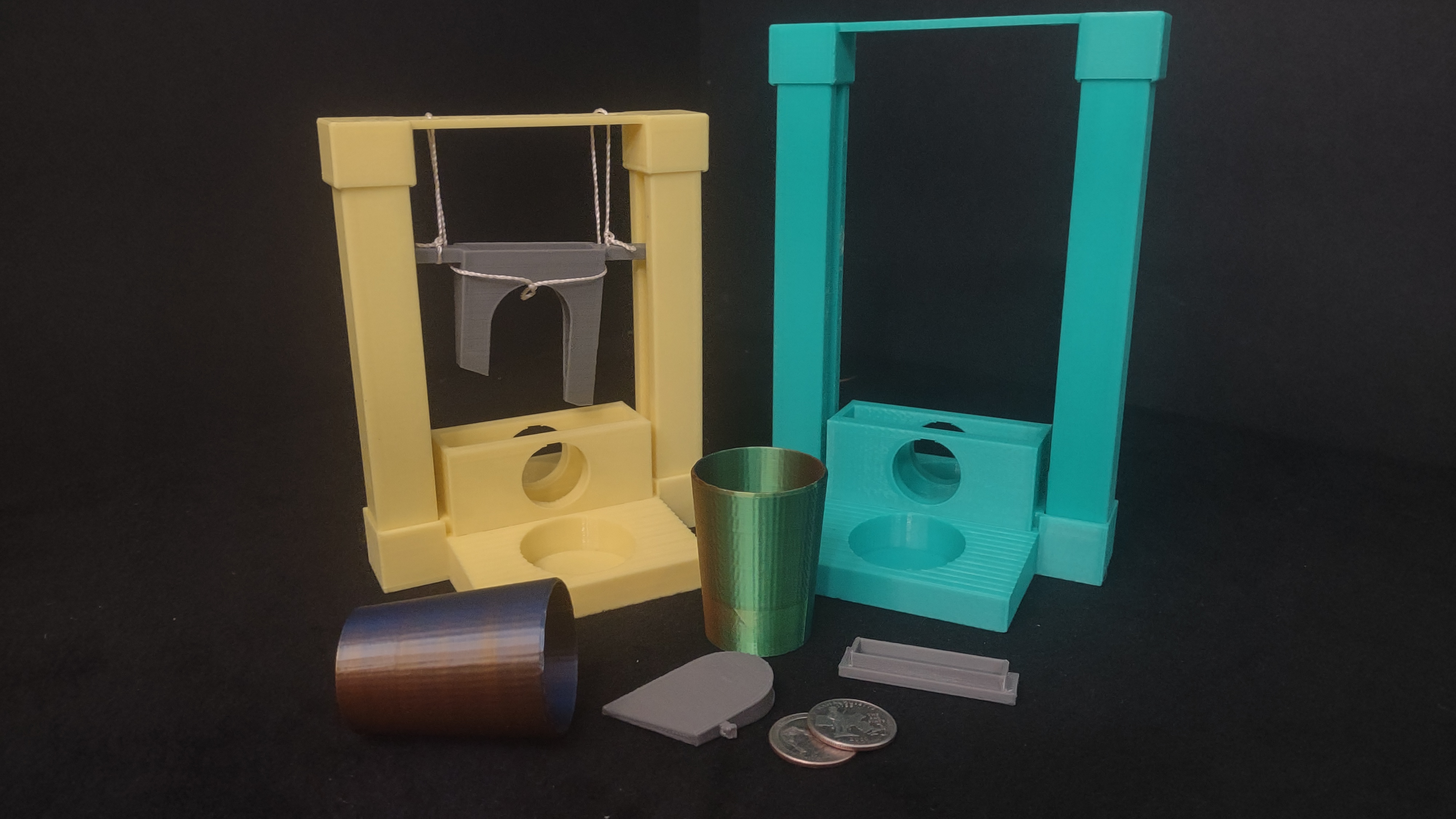 guillotine quarters game by fuzzyg182 | Download free STL model ...