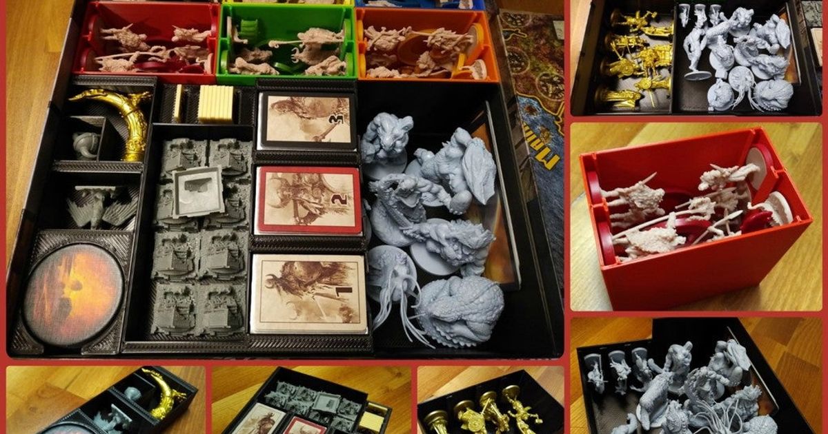 Blood Rage Organizer (all expansions) by Fabmaszter | Download free STL ...