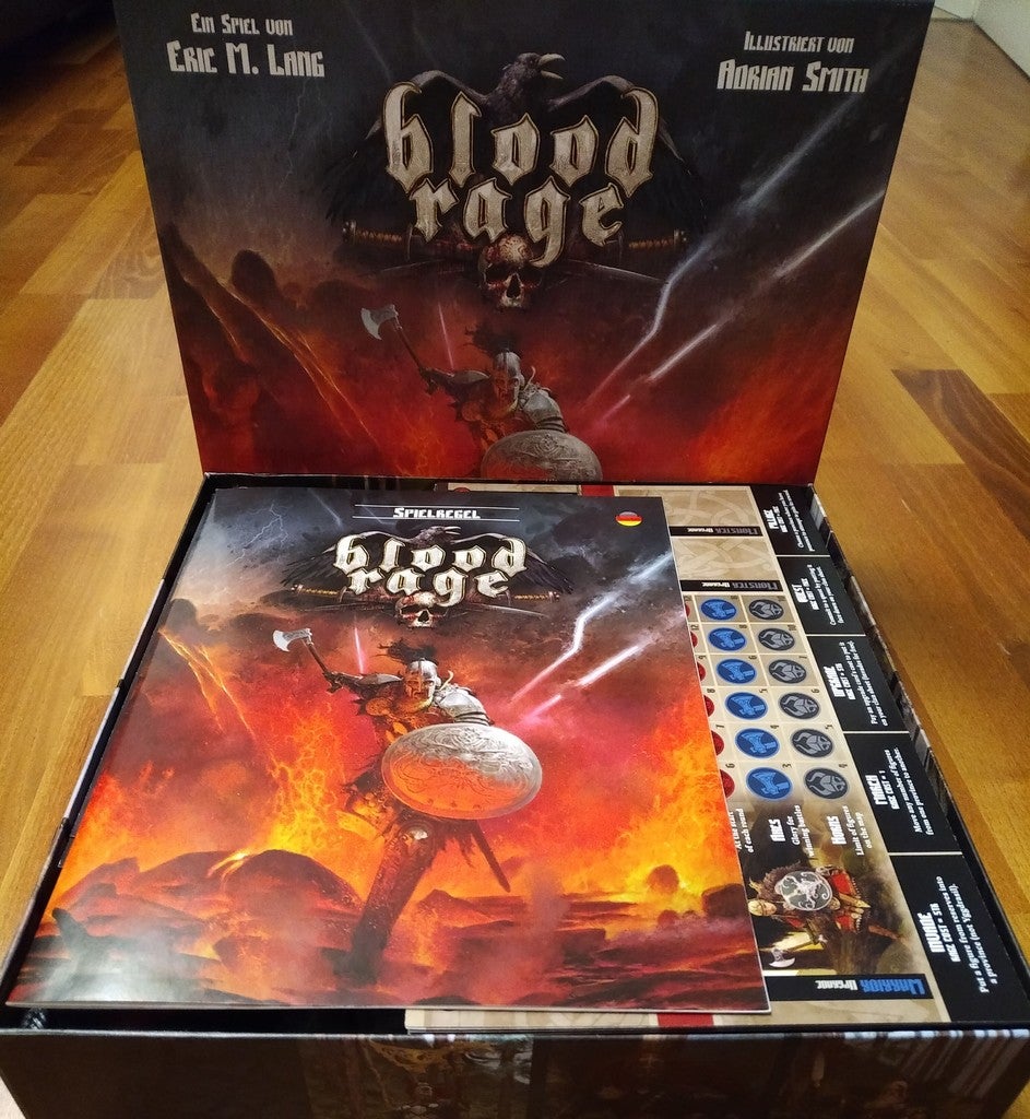 Blood Rage Organizer (all expansions) by Fabmaszter | Download free STL ...