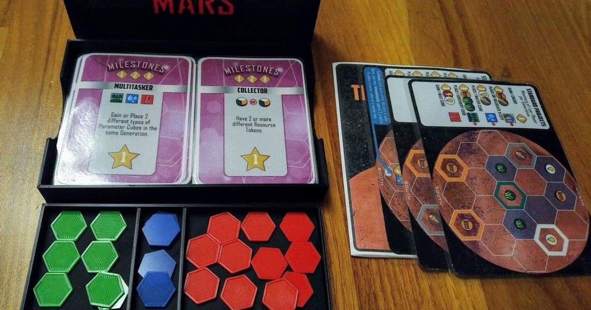 Tinyforming Mars (Box & Tokens) by Fabmaszter | Download free STL model ...