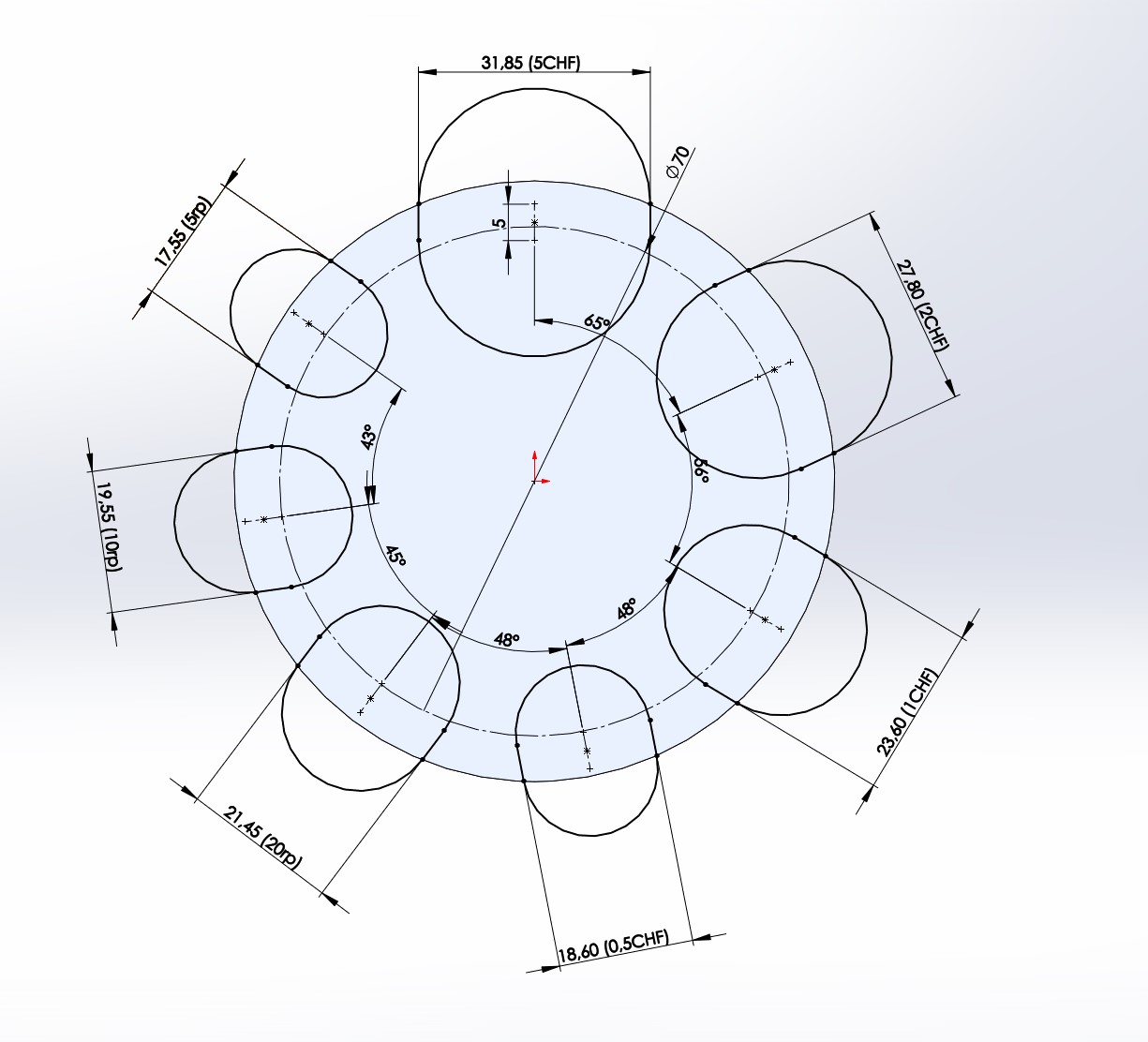 Coin Rotator (CHF) - printed only by DsK_Printing | Download free STL ...