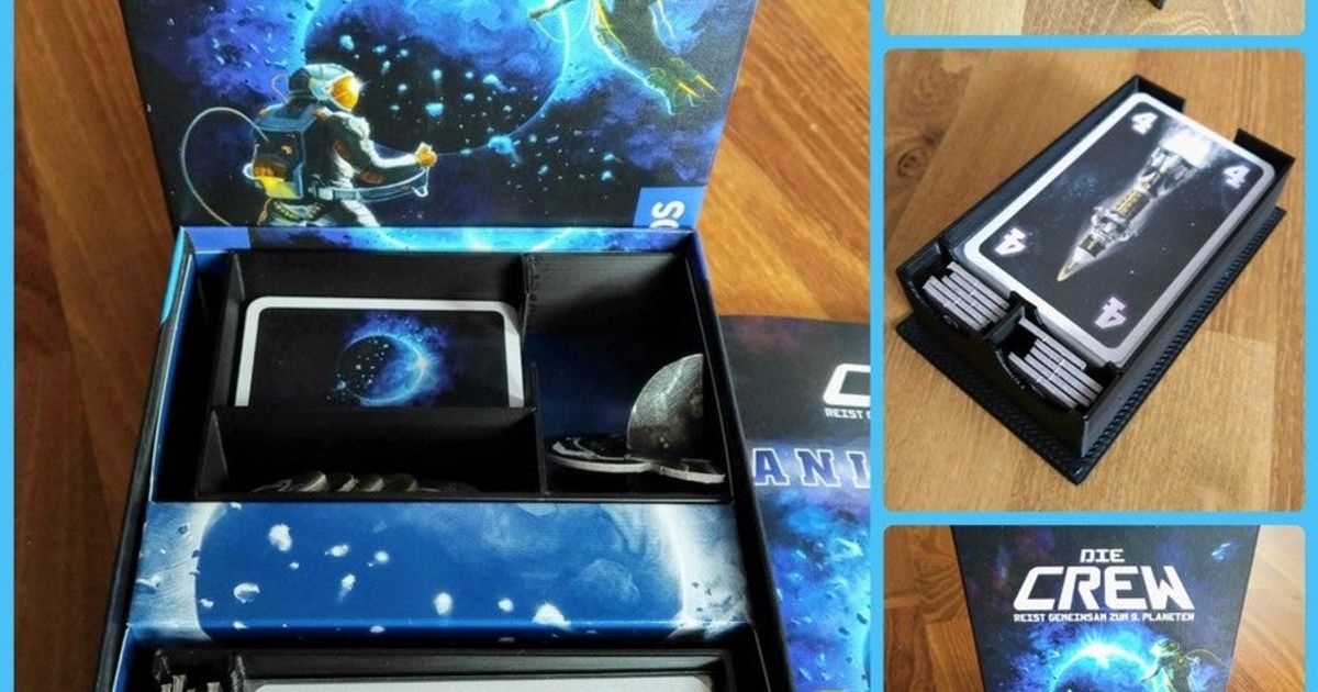 The Crew / Die Crew Organizer by Fabmaszter | Download free STL model ...