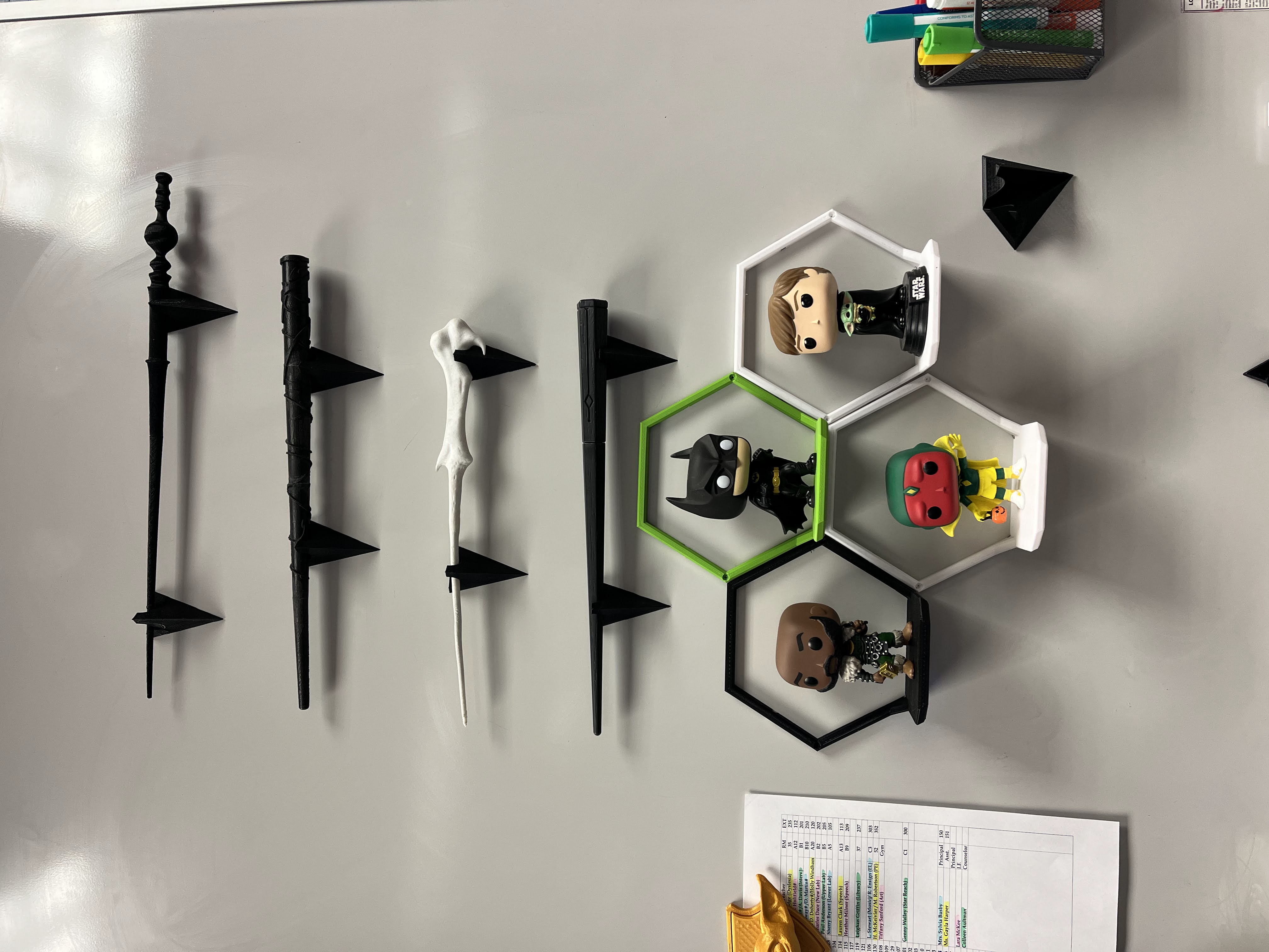 Wand holder for whiteboard by Planderog | Download free STL model ...