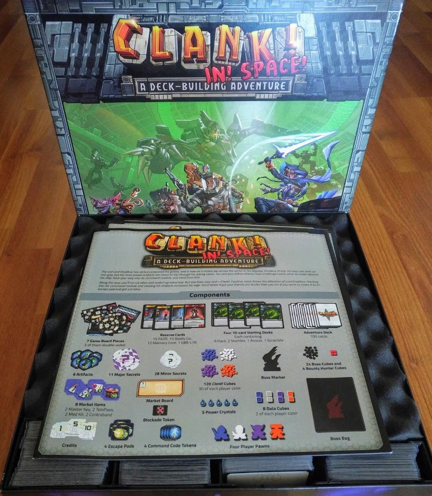 Clank! In Space Organizer (incl. both expansions) by Fabmaszter ...