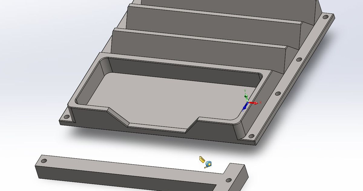 Milling Machine Tool Tray by VicFo | Download free STL model ...