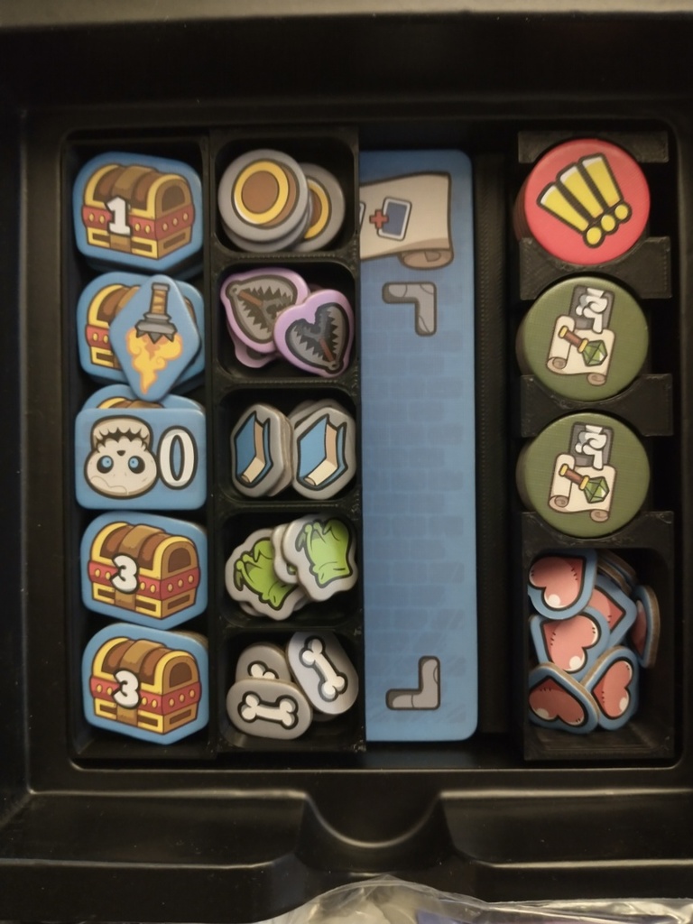 Keep the Heroes Out - alternative tray for the difficulty cards by Pulp ...