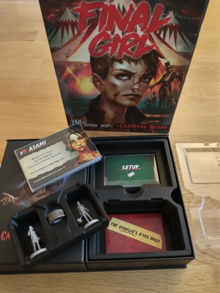 Final Girl (v1) - Board Game Inserts by Pulp | Download free STL model ...